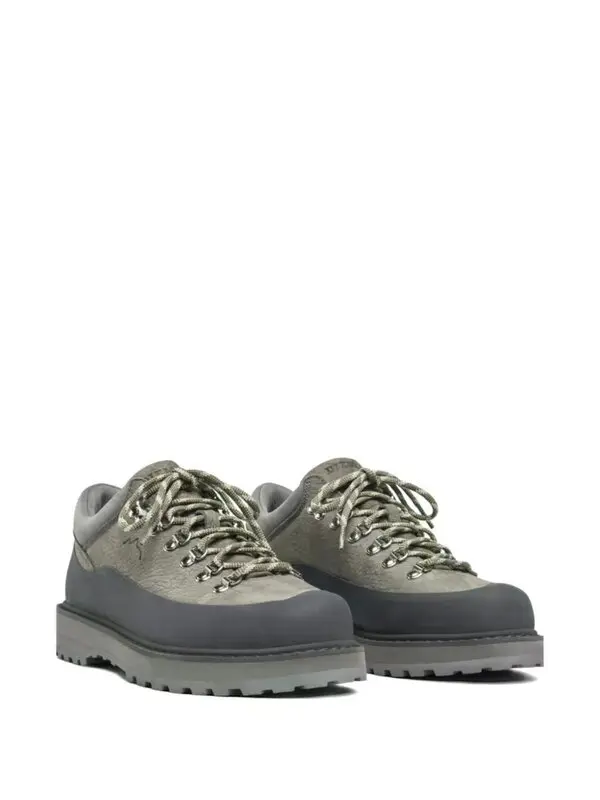 Diemme Cornaro Leather Sneakers - Grey