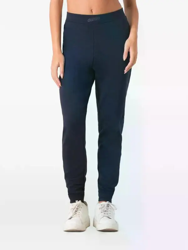 DIMENSIONE DANZA Logo-print Track Pants - Blue