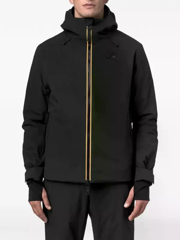 K-WAY Les Arcs Hooded Zip Jacket