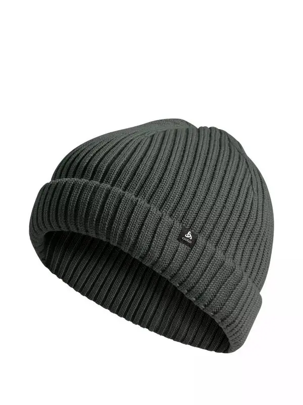 ODLO Ribbed-knit Beanie Hat - Grey