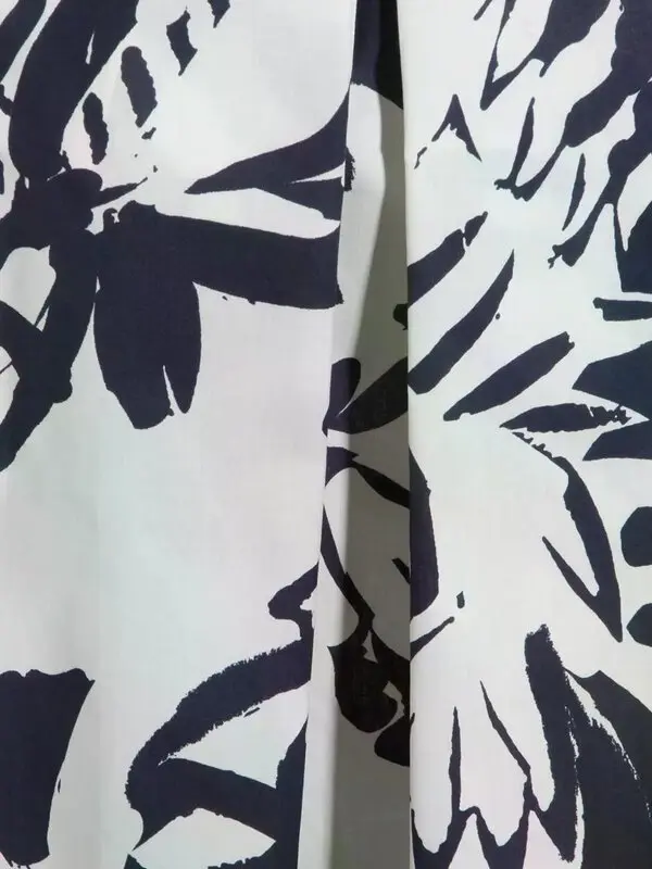 Antonelli Firenze Floral-print A-line Skirt