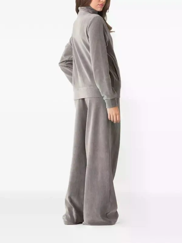 DIMENSIONE DANZA Zipped High-neck Sweatshirt