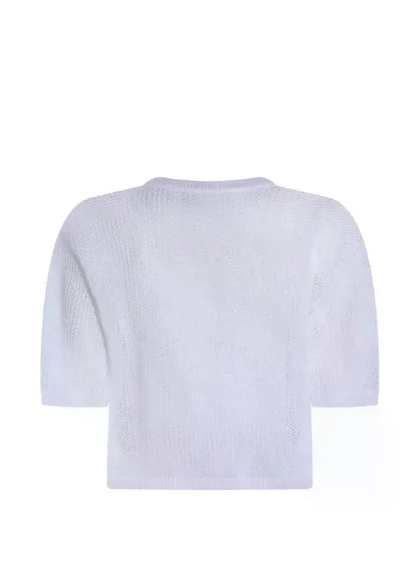 Antonelli Firenze Pointelle-knit T-shirt