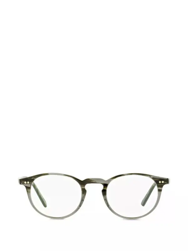 Oliver Spencer 5004 Riley-r Round Eyeglasses - Grey
