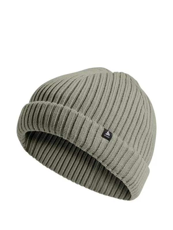 ODLO Ribbed-knit Beanie - Green