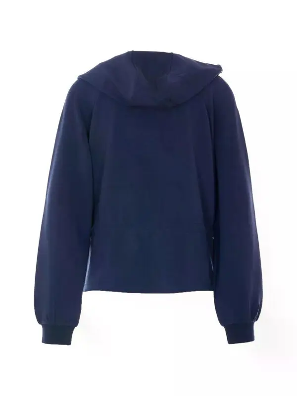 Liu Jo Long-sleeve Zip-up Hoodie - Blue