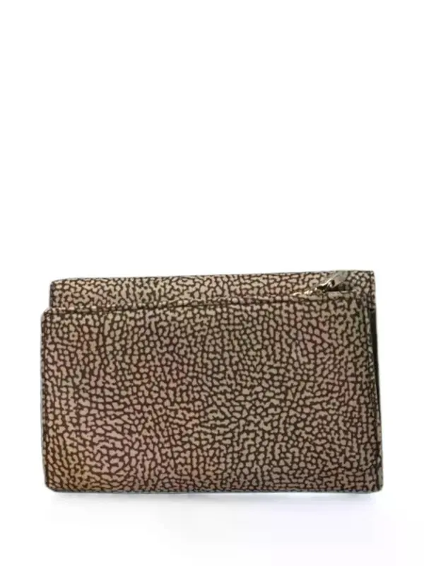 Borbonese Medium Classica Flap Wallet - Neutrals