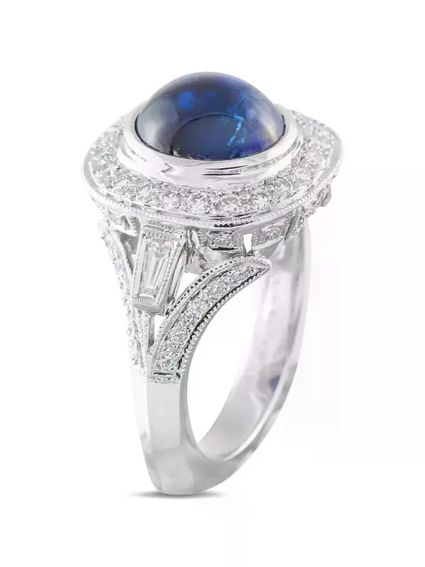 LB EXCLUSIVE Diamond And Sapphire Ring