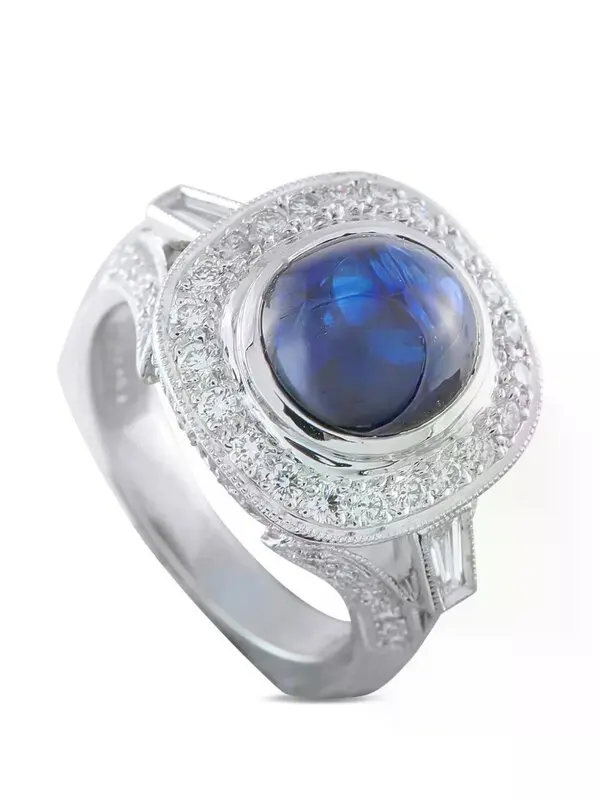 LB EXCLUSIVE Diamond And Sapphire Ring