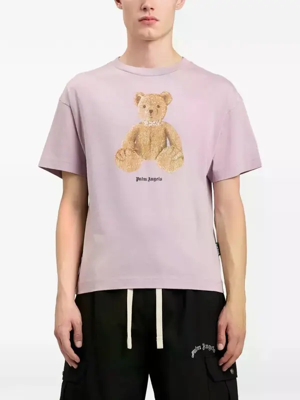 Palm Angels Bear T-shirt - Purple