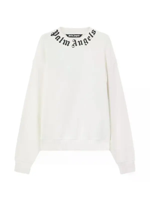Palm Angels Neck-logo Sweatshirt
