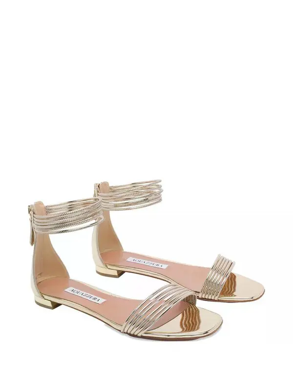 AQUAZZURA Sway Zip Sandals