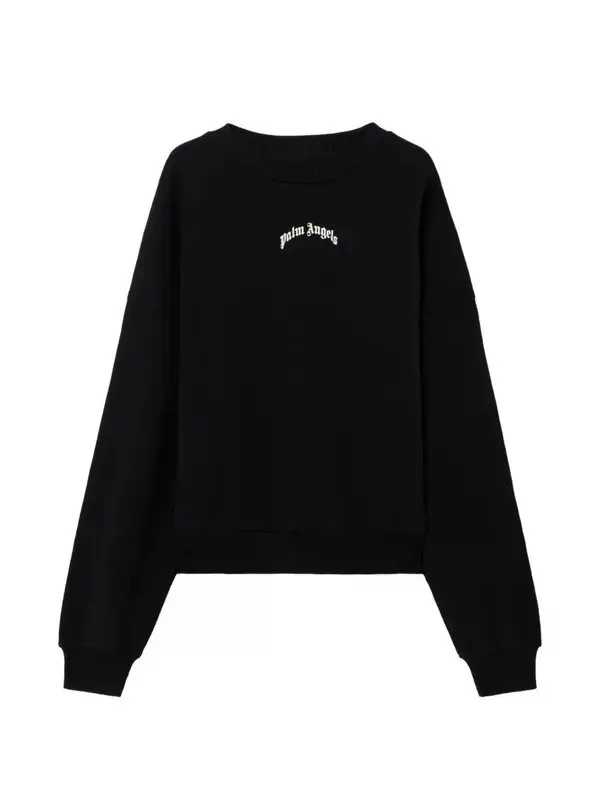 Palm Angels Curved-logo Sweatshirt