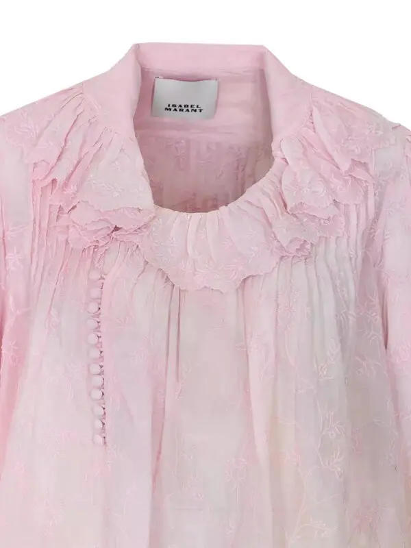 MARANT ETOILE Zelly Ruffled Blouse