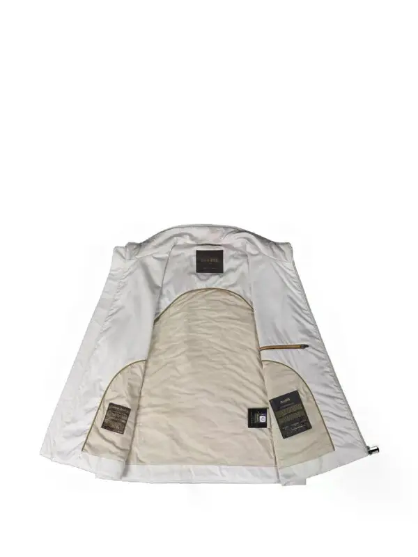MOORER Zip-pocket Gilet - Neutrals