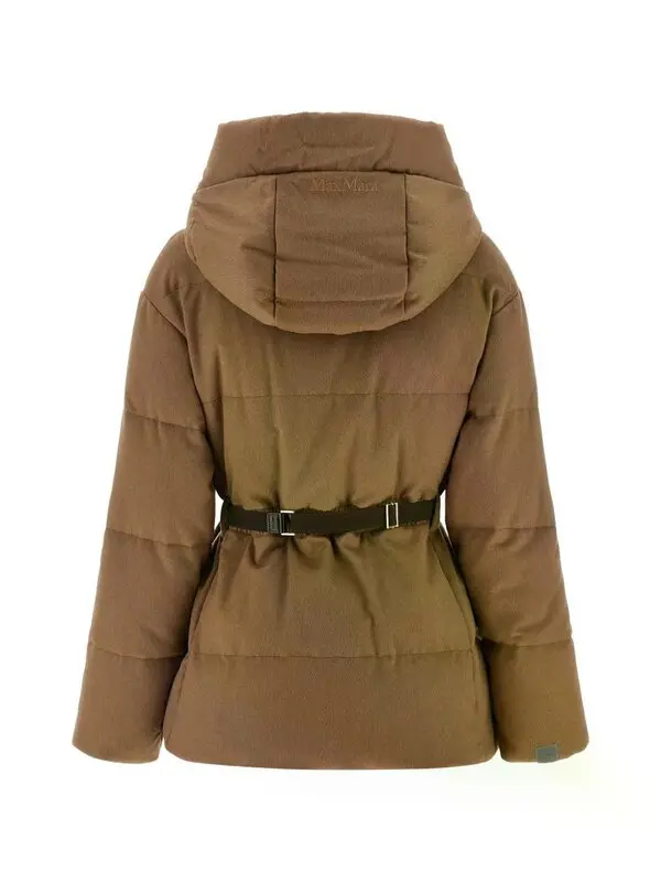 Max Mara Corona Single-breasted Hooded Coat