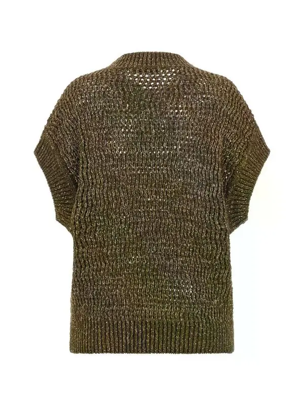 Max Mara Crew-neck Short-sleeve Sweater