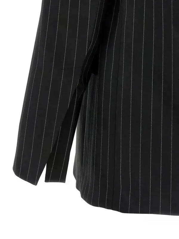 Sportmax Pinstripe Double-breasted Blazer