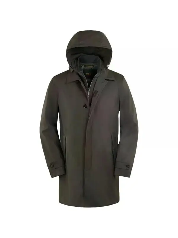MOORER Salvi-ads Jacket With Removable Hood