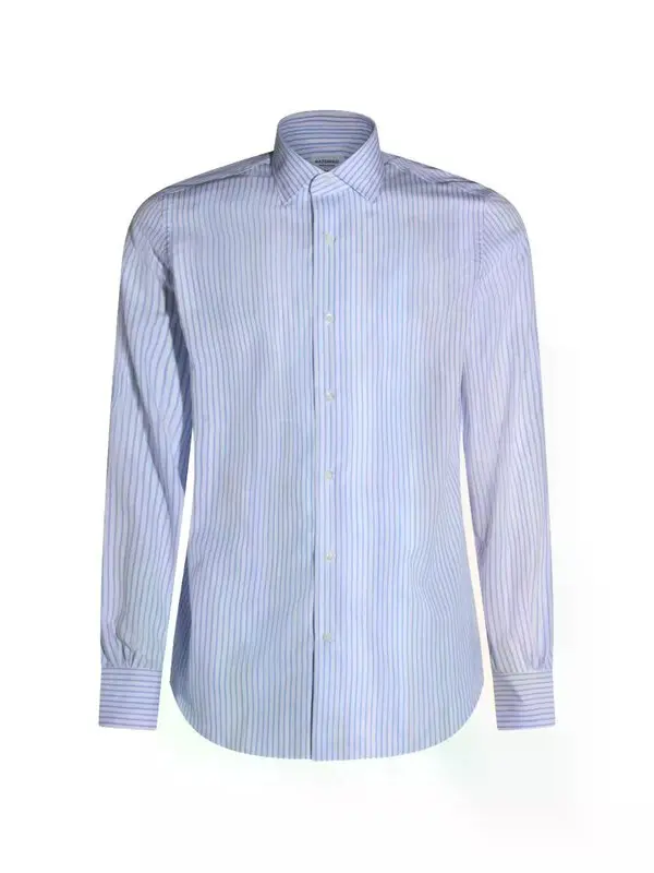 MAZZARELLI Striped Buttoned Shirt