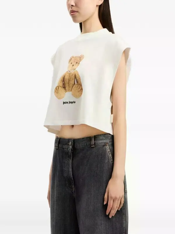 Palm Angels Bear-print Tank Top