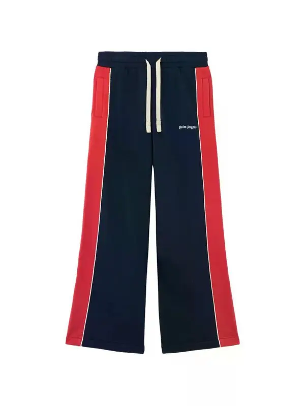 Palm Angels Logo Side-bands Track Pants - Blue