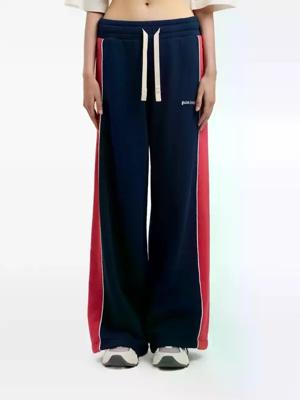 Palm Angels Logo Side-bands Track Pants