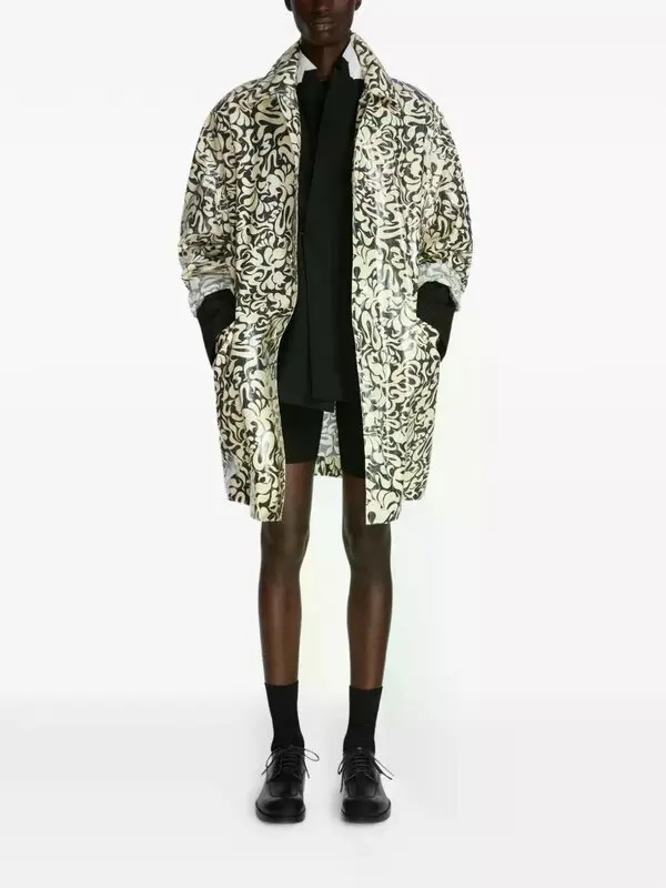 Dries Van Noten Printed Coat