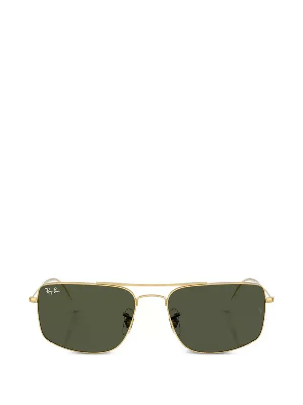 Ray-ban Square Metal Sunglasses - Gold