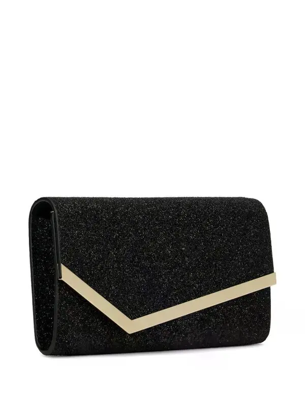 JIMMY CHOO Emmie Clutch - Black