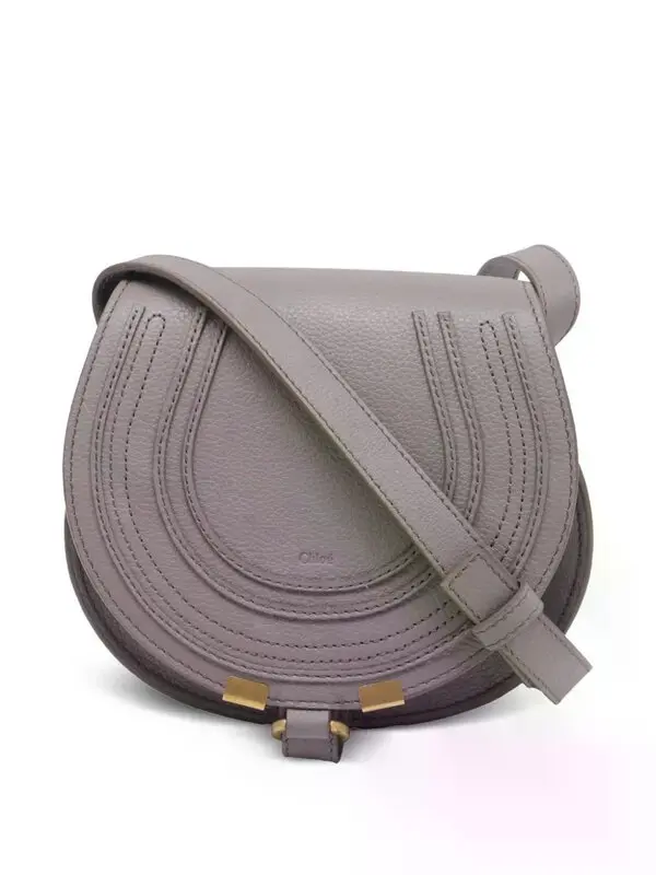 Chloé Marcie Grained-leather Shoulder Bag