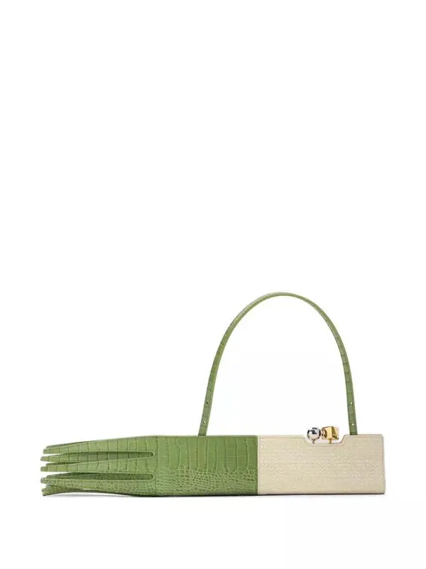 Jacquemus The Poireau Clutch Bag - Green