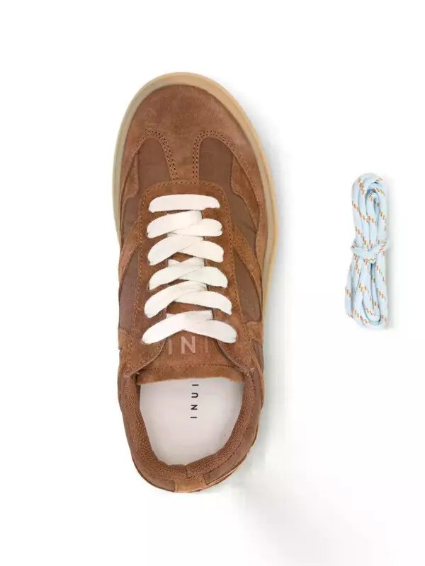 Inuikii Panelled Sneakers - Brown