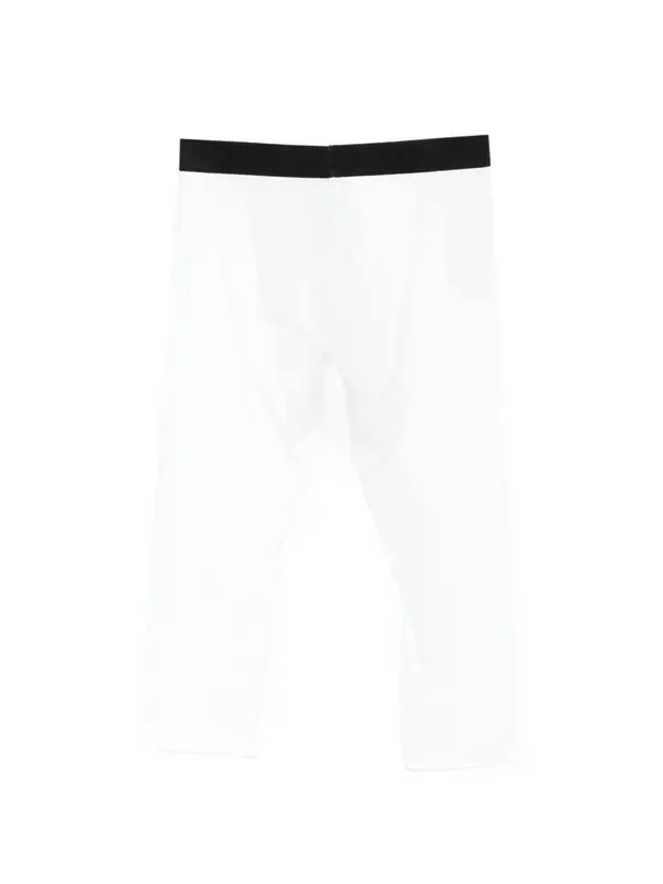 TOM FORD Logo-waistband Cropped Leggings