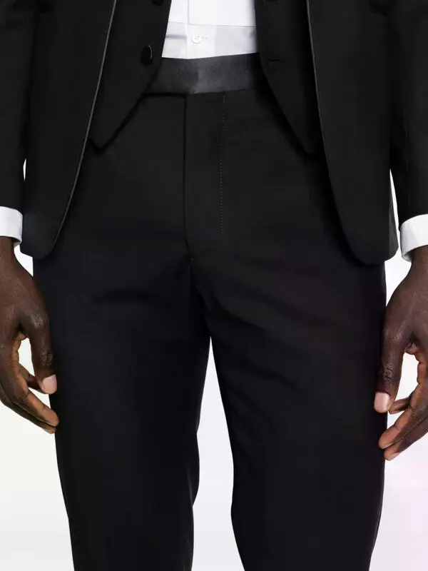 Tagliatore Peak-lapels Single-breasted Suit Set - Blue