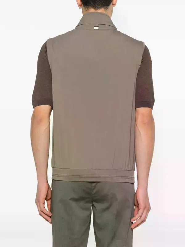 Corneliani Zip Sleeveless Gilet