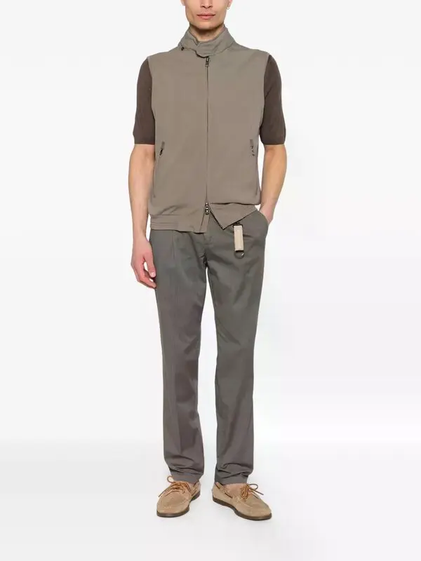 Corneliani Zip Sleeveless Gilet