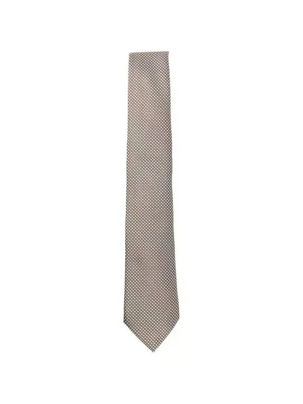 Giorgio Armani Patterned Neck Tie - Green