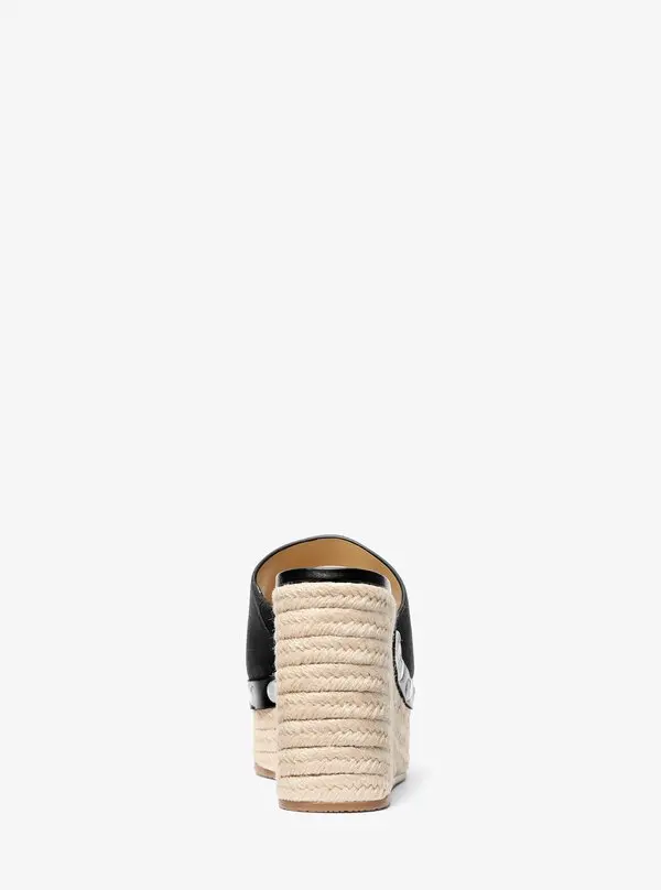 Michael Kors Mayes Suede Wedge Sandal