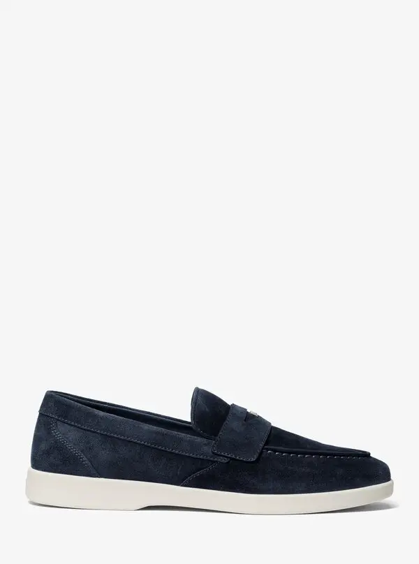 Michael Kors Wesley Suede Loafers - Blue