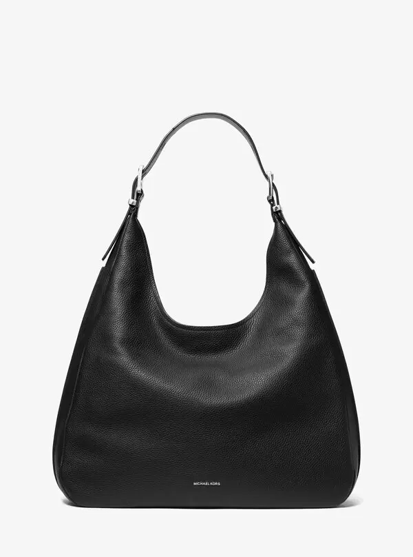 Michael Kors Nolita Large Hobo Shoulder Bag - Black