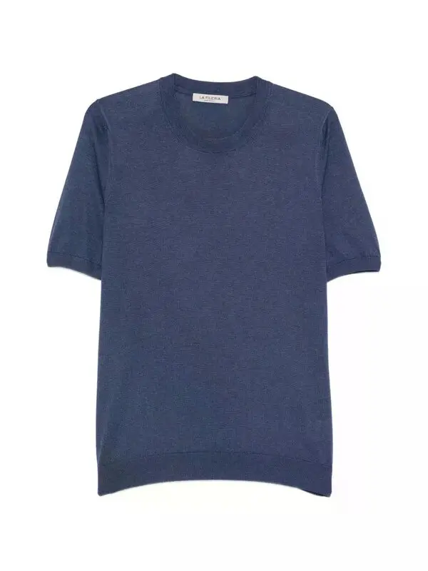 FILERIA Crew-neck Short-sleeve T-shirt
