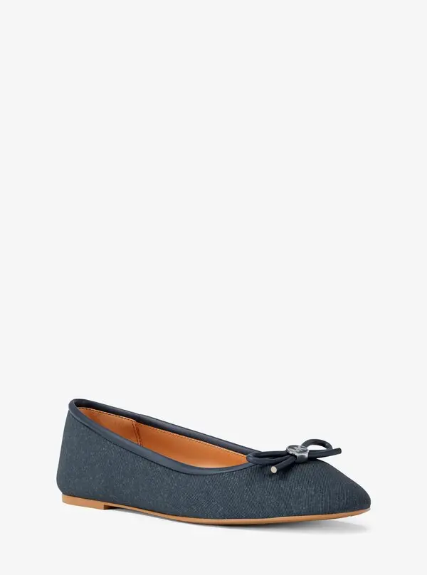 Michael Kors Savannah Denim Ballet Flat - Blue