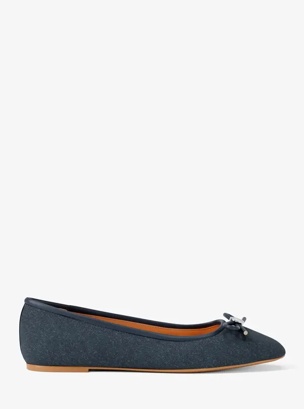 Michael Kors Savannah Denim Ballet Flat - Blue