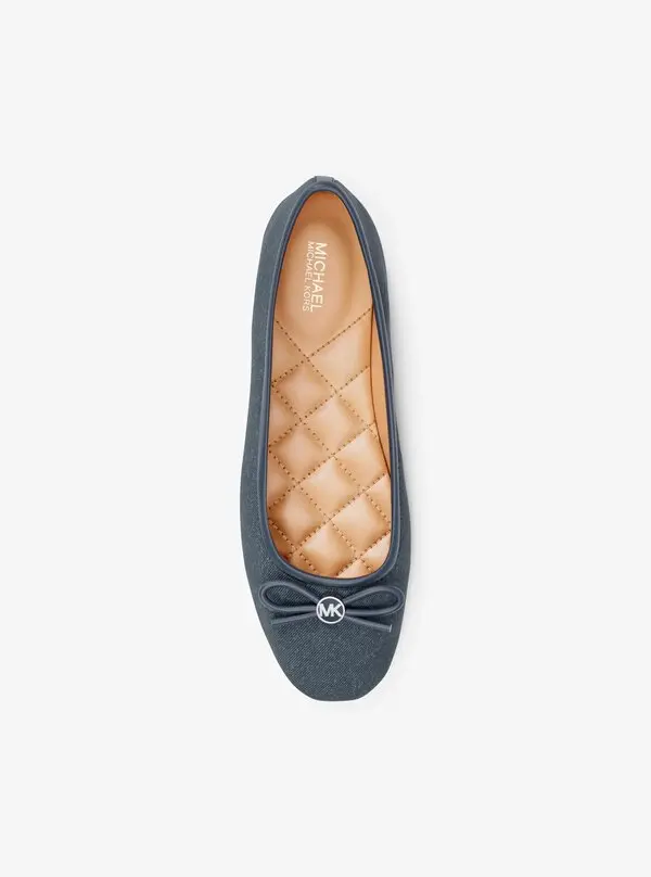Michael Kors Savannah Denim Ballet Flat - Blue