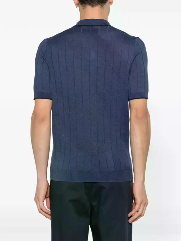FILERIA Vertical-stripe Short-sleeve T-shirt
