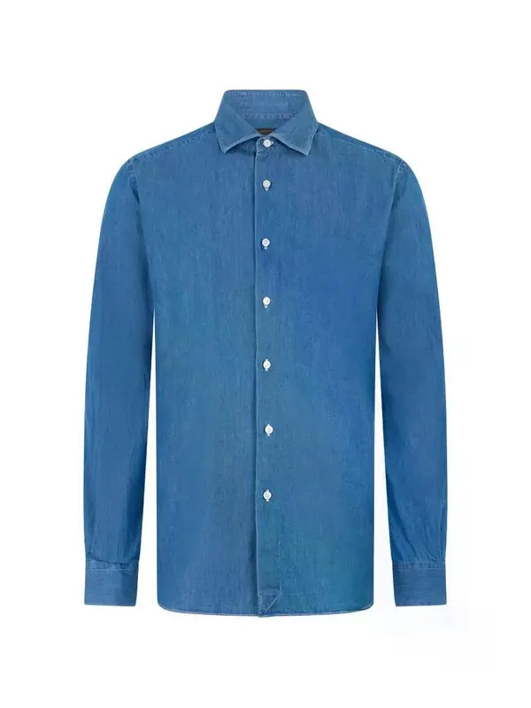 SLOWEAR Buttoned Denim Shirt