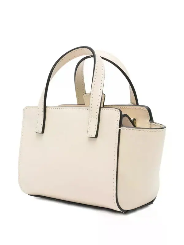 HIDESINS Premiere Top Handle Leather Tote - Neutrals