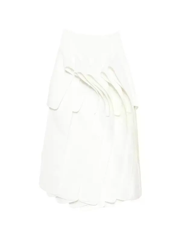 Maticevski Tiered Panel Midi Skirt