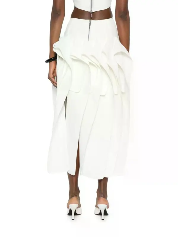 Maticevski Tiered Panel Midi Skirt